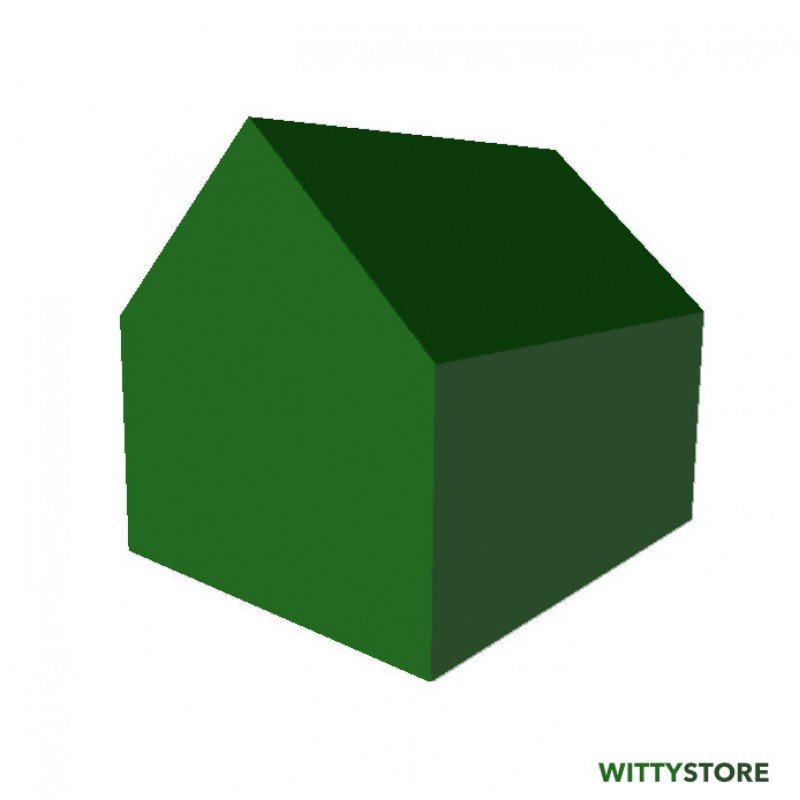 Monopoly House 3D Model