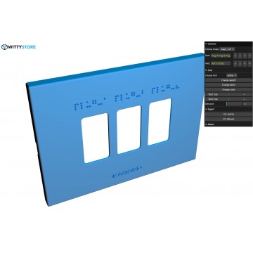 Bticino Magic Switch Plate Customizer