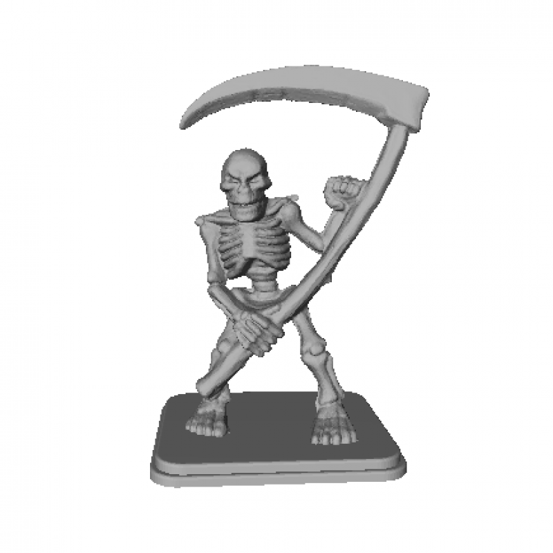 Skeleton Miniature 3D Model